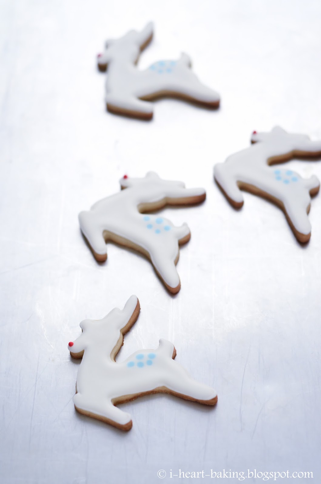 i heart baking!: rudolph the reindeer cookies