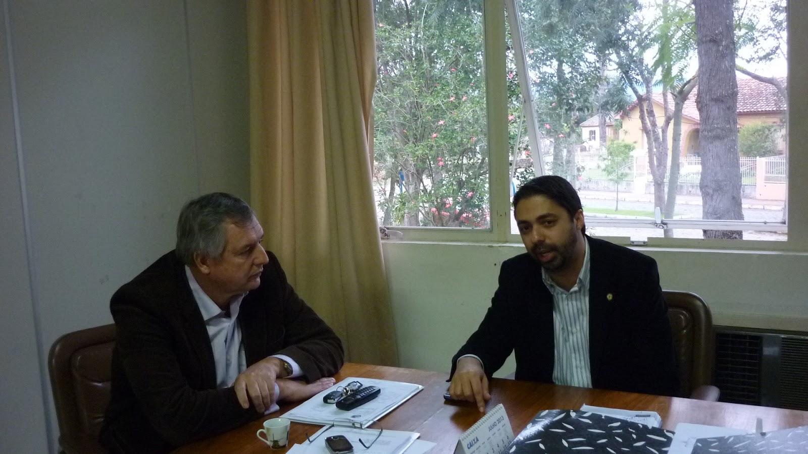 Opinar Sempre - Por Sergio Bueno: Prefeito João Mário recebe visita do ...