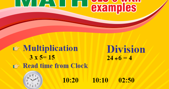 Math SLO's With Examples Cdr File Free Download - Students Photostat ...