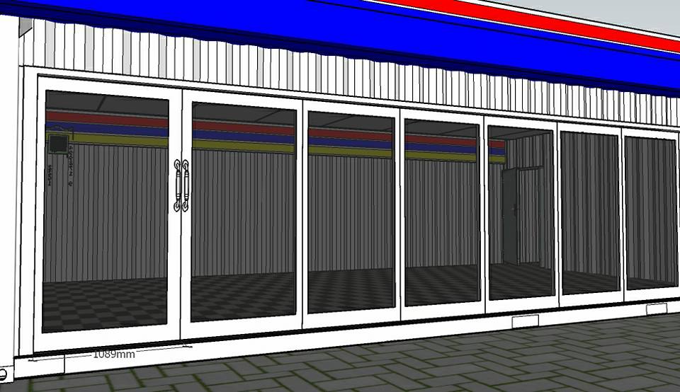 Konsep Container Retail - Bandung Container | Modifikasi Kontainer ...