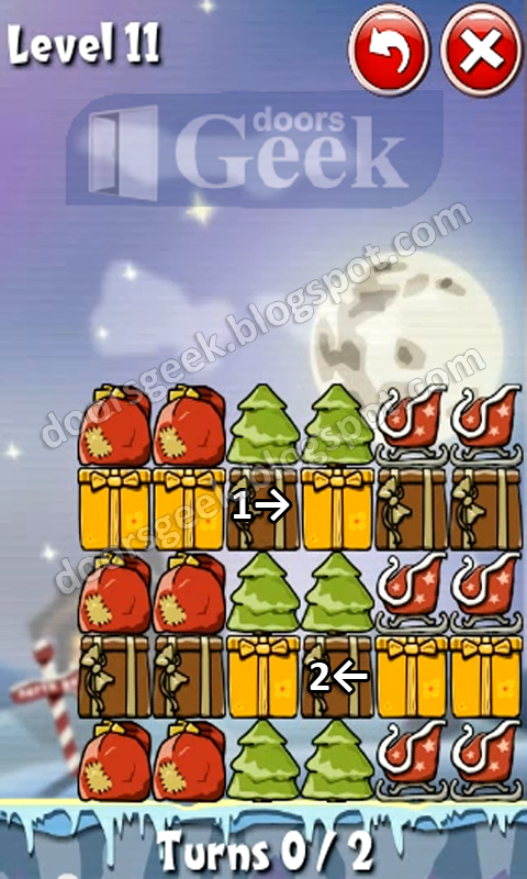 Move the Box [North Pole] Level 11 ~ Doors Geek