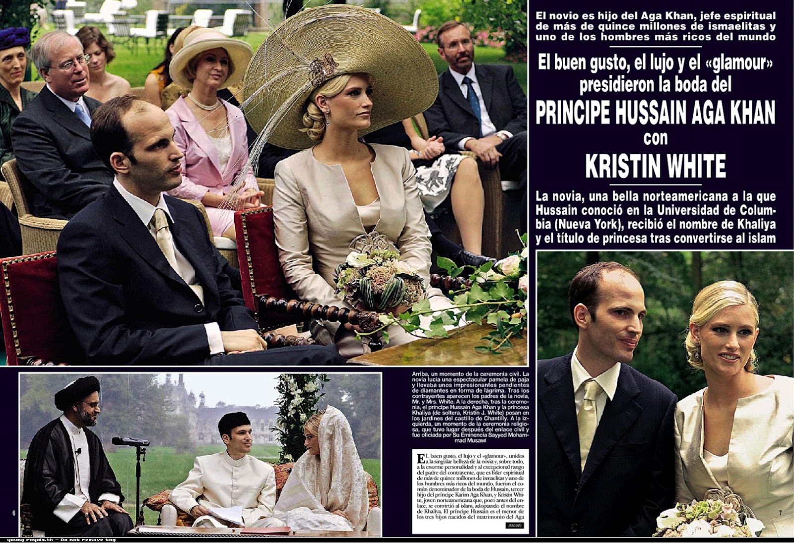 red Carpet Wedding: Prince Hussain and Princess Khaliya - Red Carpet ...