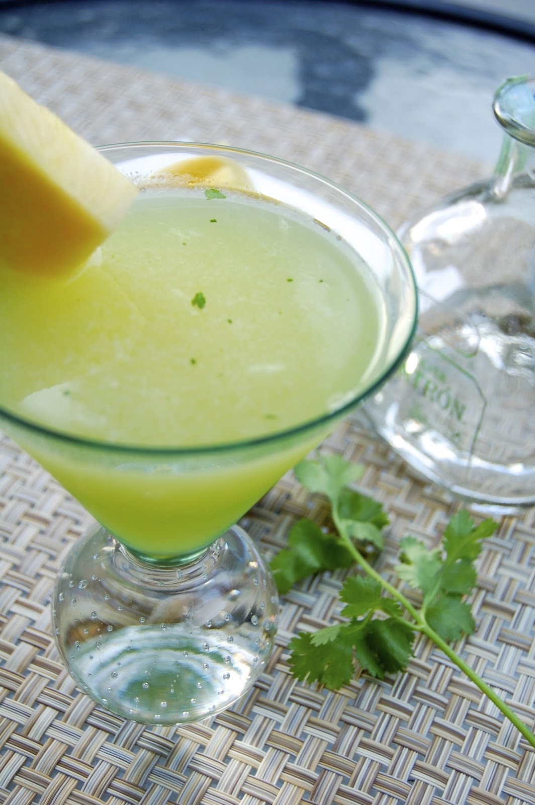 Kettler Cuisine: Cocktail Month: Cilantro Pineapple Julep