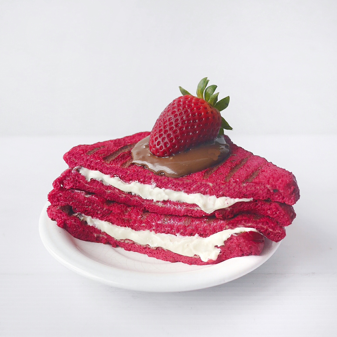 yellowfingers: {Recipe} Red Velvet French Toast