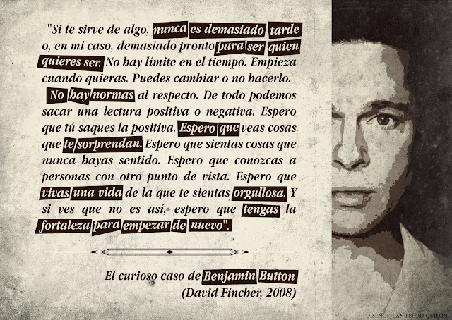 Tus decisiones serán tu historia: "El curioso caso de Benjamin Button"