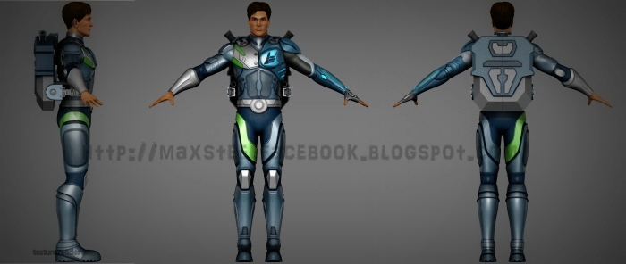 Max Steel Turbo Blog: Modelos CGI de Max Steel