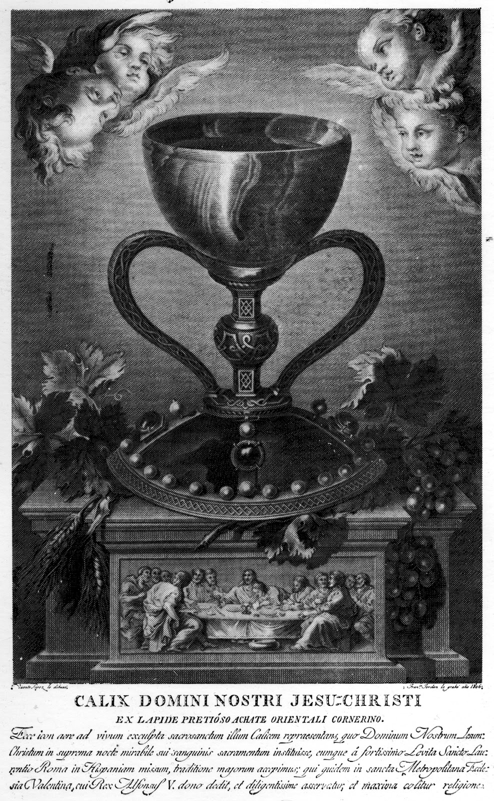 The Holy Grail- relic preserved in a Valencia church