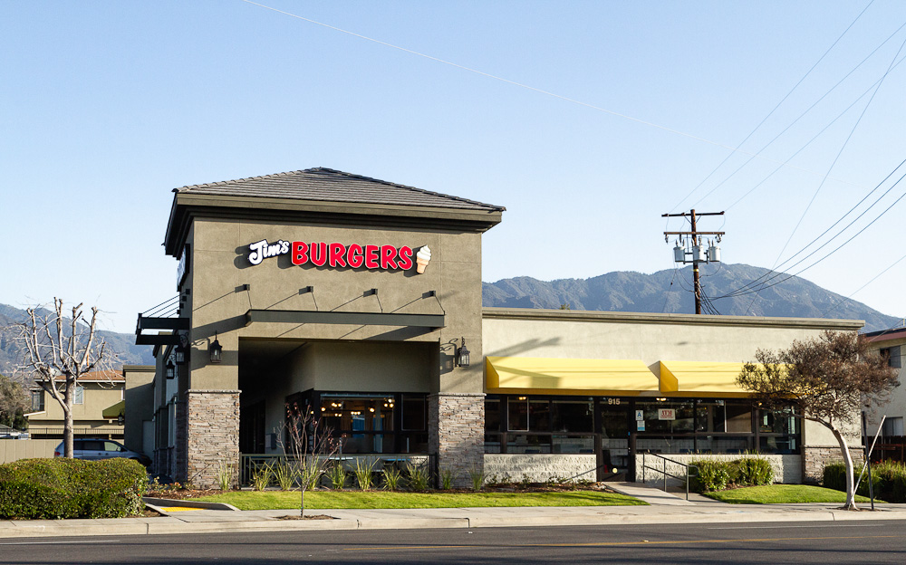 Jim's Burgers - New Exterior