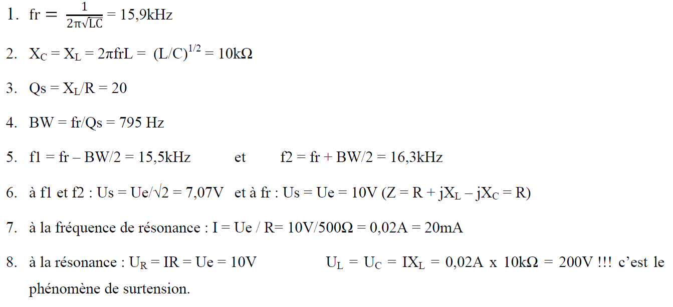 les filtres passifs Exercices corrigés - exo+solution filtre passif ...