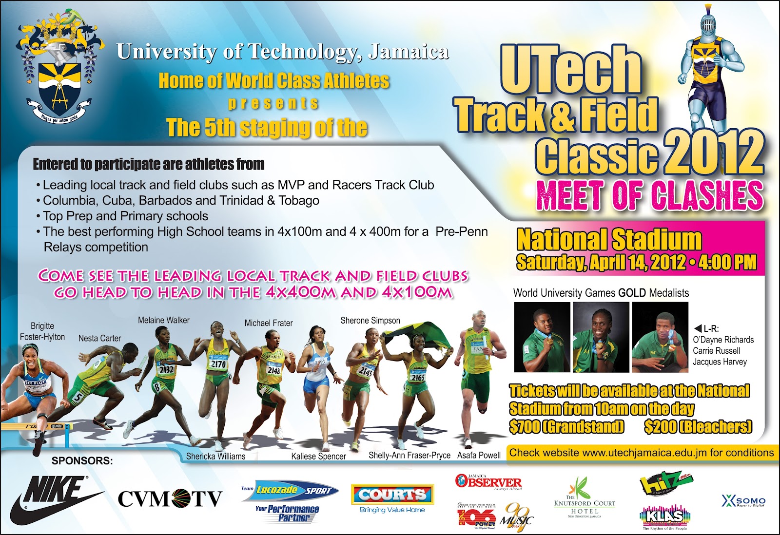 On di Run Events Management: UTech Track & Field Classic