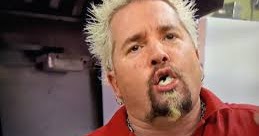 A Strong Dose of Vitamin Fred: Guy Fieri's spit bucket.
