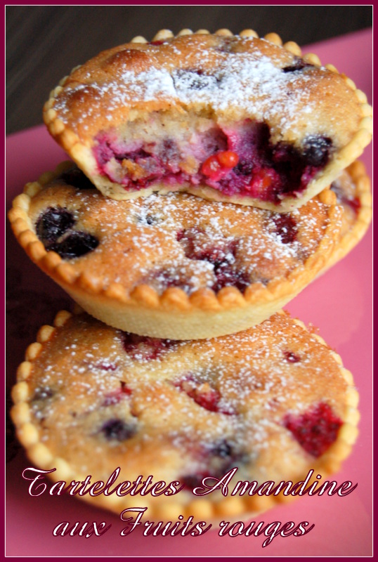 Juste histoire de goûter: Tartelettes Amandine aux Fruits rouges