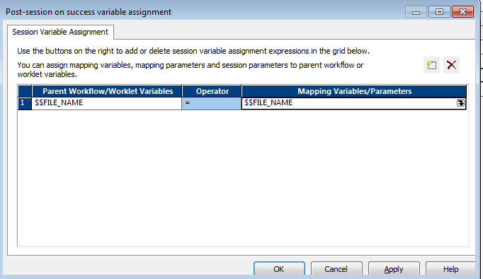 How To Pass A Mapping Value Of Mapping Variable To Workflow And Worklet