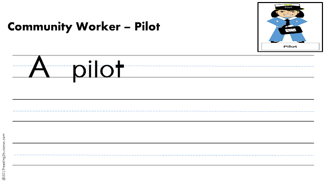 Reading2success: Writing - Community Jobs!