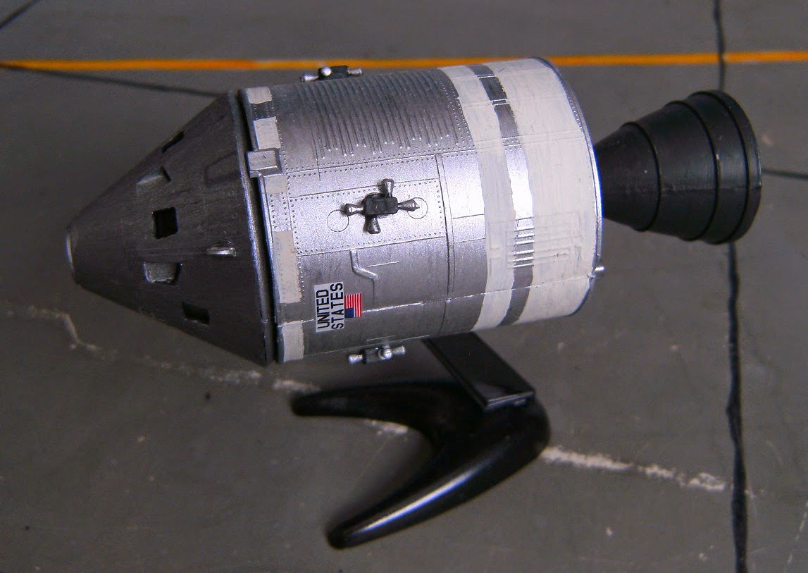 Happyscale-Modellbau: Apollo Command Module - Revell 1/100 built by ...