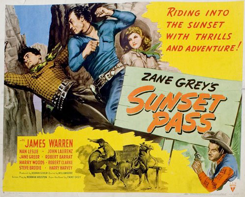 Laura's Miscellaneous Musings: Tonight's Movie: Sunset Pass (1946)