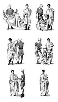 APASIONADOS DEL IMPERIO ROMANO: TOGA PRAETEXTA