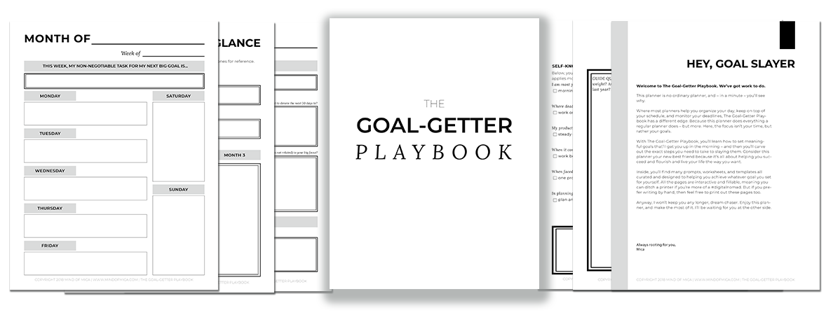 The Goal-Getter Playbook Review