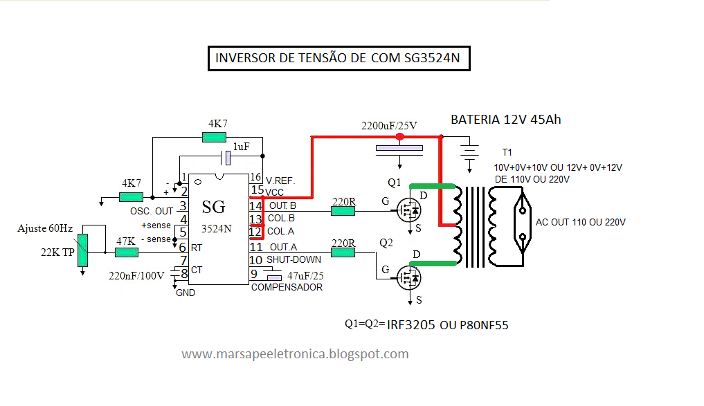 MARSAPE ELETRÔNICA: INVERSORES