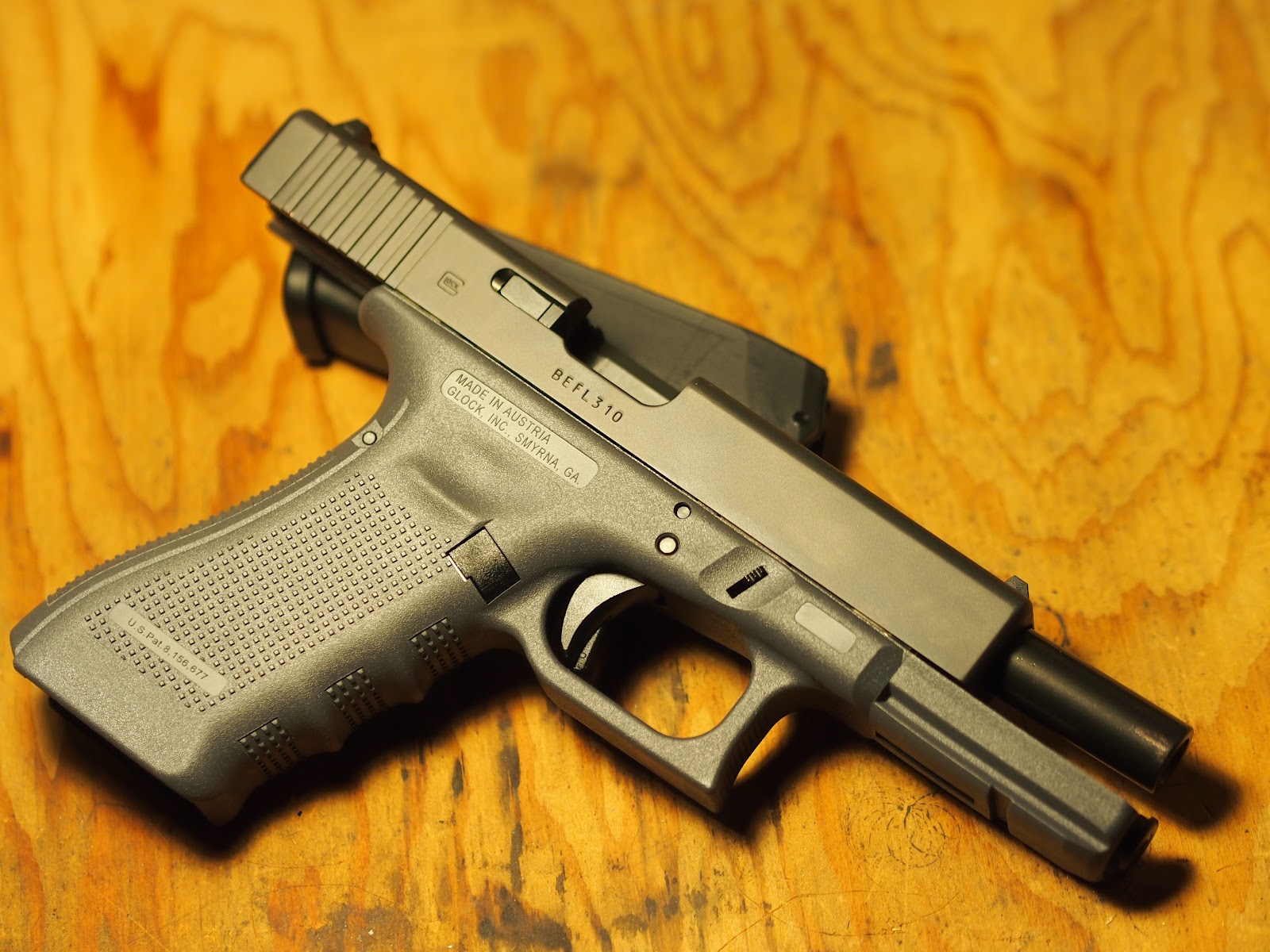 Mister Donut's Firearms Blog: Glock 17 G4 in Stealth Grey thanks to ...