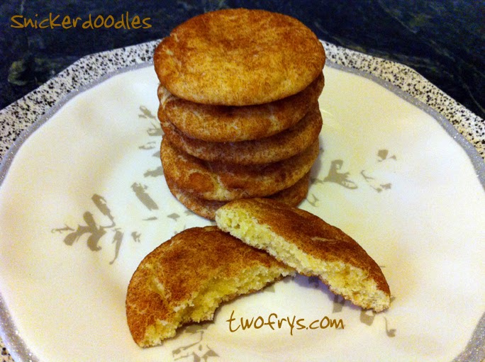 Two Frys: Snickerdoodles