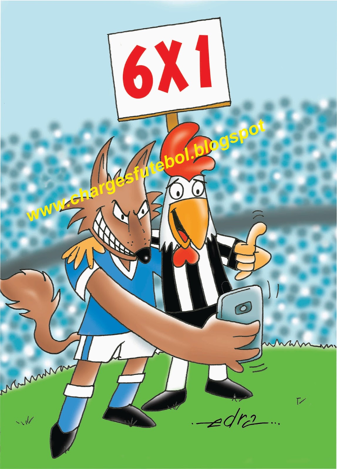 SÓ FUTEBOL - CHARGES