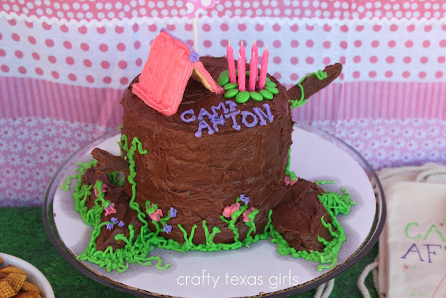 Crafty Texas Girls: Crafty How To: Camping/Glamping Party