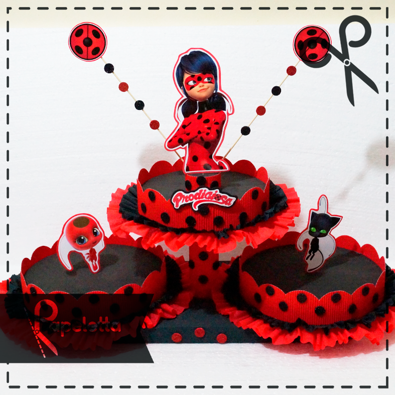 Cumpleaños Miraculous Ladybug | Papeletta - Papelería Creativa