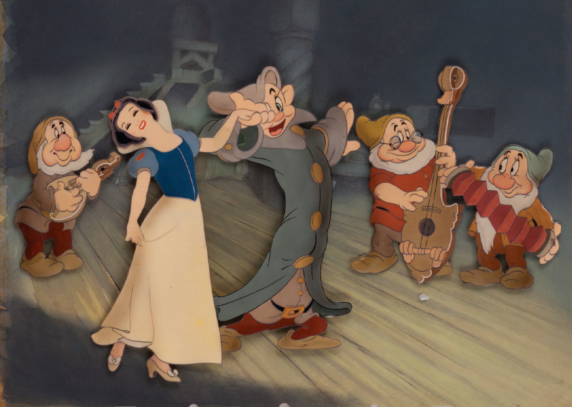 Filmic Light - Snow White Archive: Snow White Production Drawings & Cels