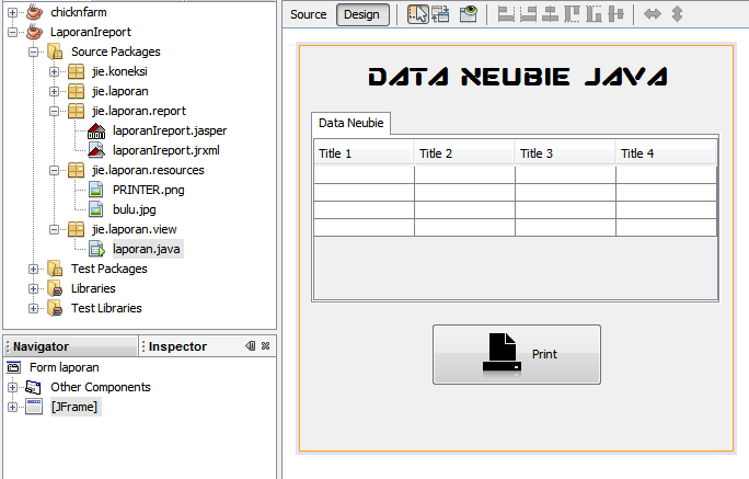 Tutorial Membuat Laporan dengan iReport | JAVA NETBEANS - Blognya Galih ...
