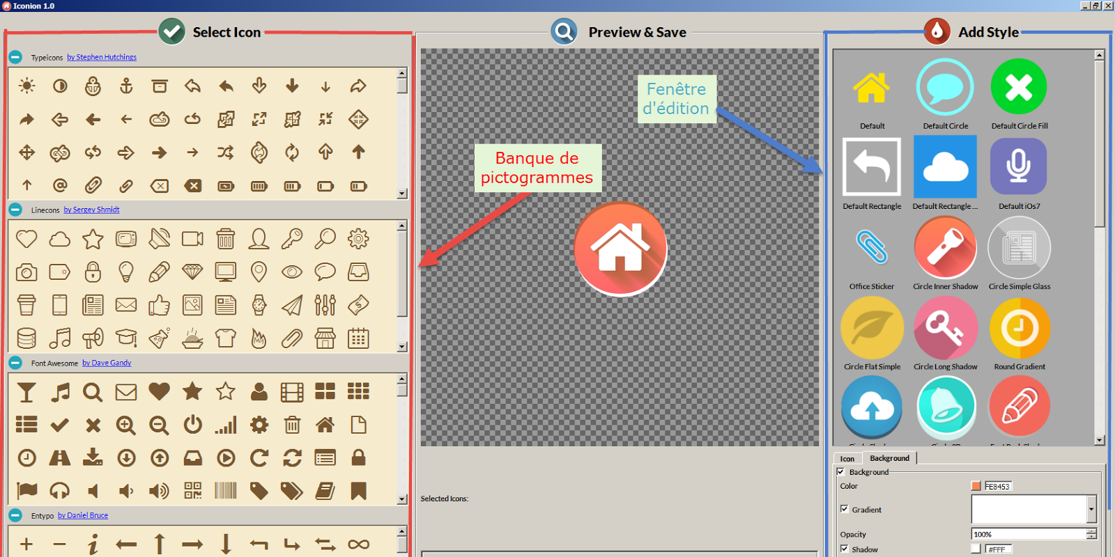 Créez vos pictogrammes sur mesure avec un logiciel gratuit
