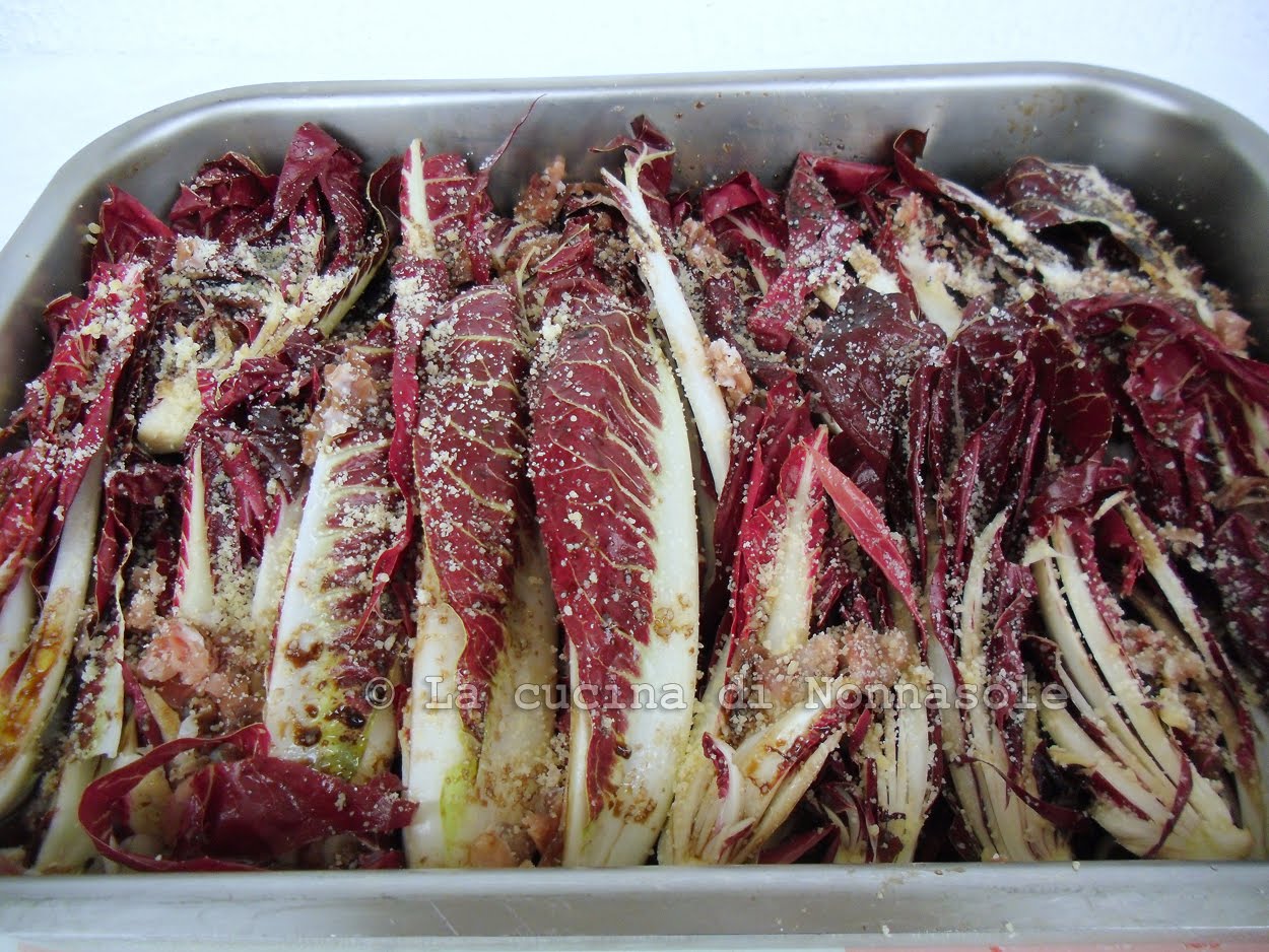 Radicchio trevisano precoce brasato al forno da la cucina di nonna sole ...