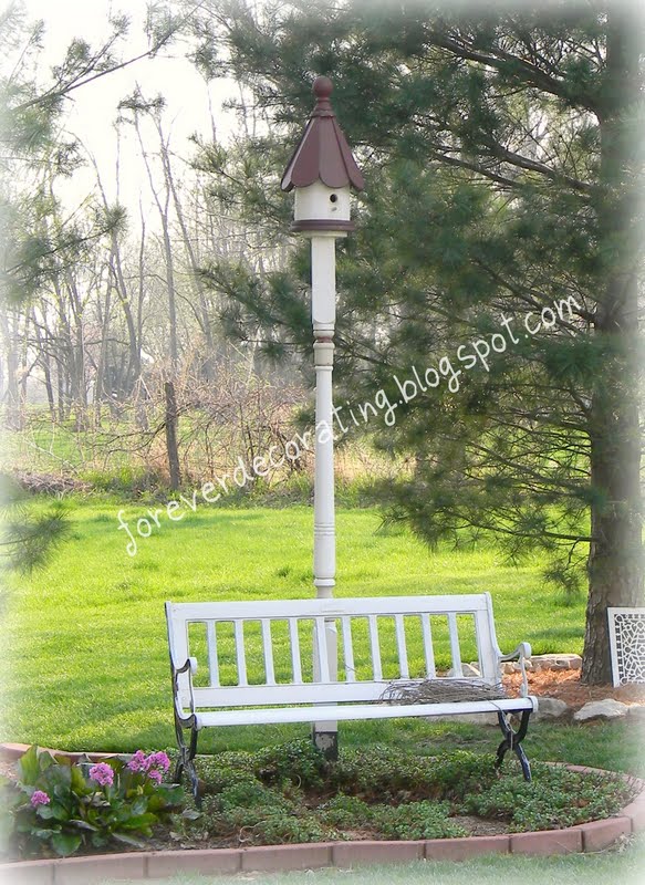 Forever Decorating!: Porch Post Birdhouses