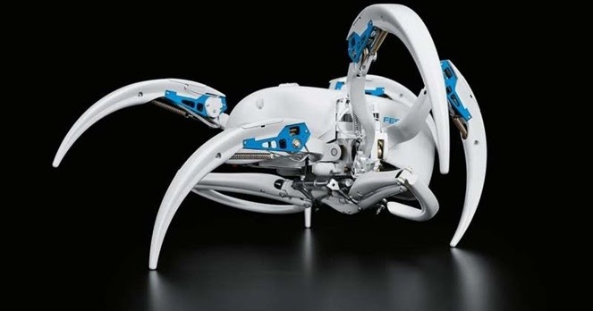 Keren, Robot Laba-laba Ini Bisa Berjalan Dan Berguling - Sains Box
