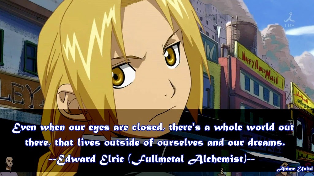 My Anime Review: Fullmetal Alchemist Quotes