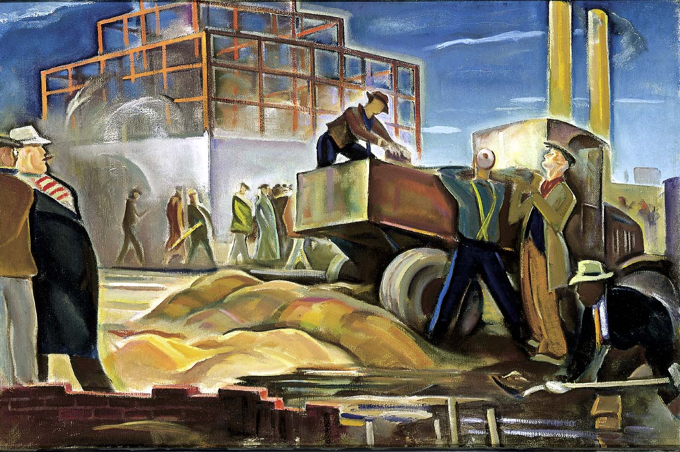 New Deal of the Day: New Deal Art: "Industrial"