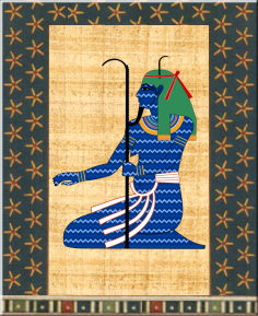 PLANETA AGUA: ANTIGUO EGIPTO. DIOS NUN (OCÉANO PRIMORDIAL)