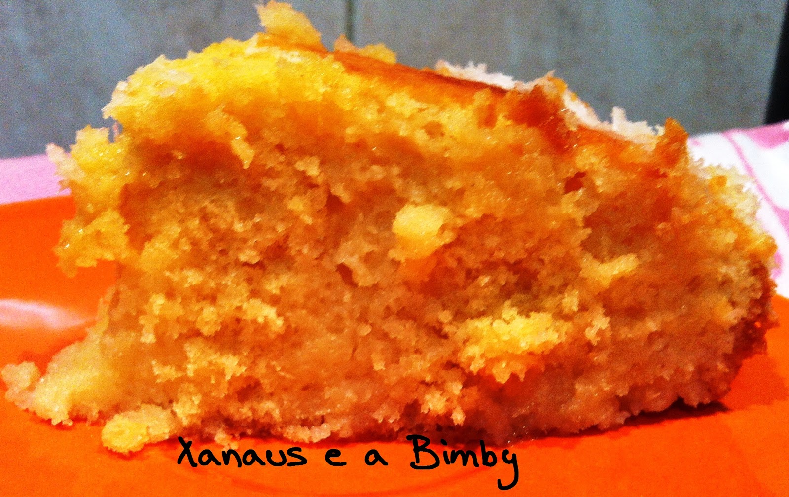 Bolo Húmido de Côco na Bimby