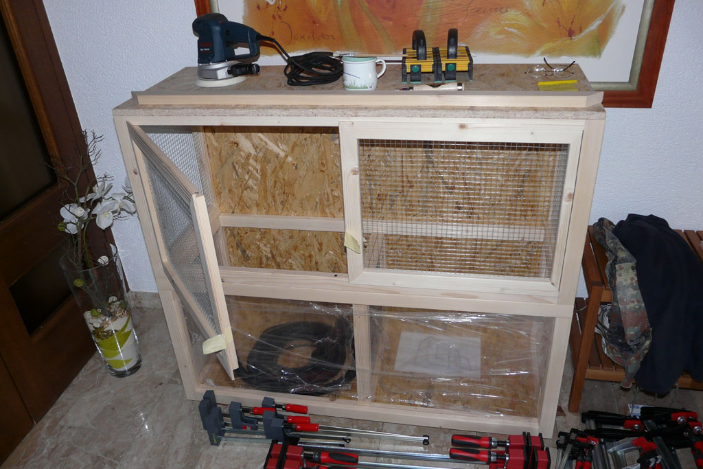 Tobi's Holzjournal: Mäusekäfig