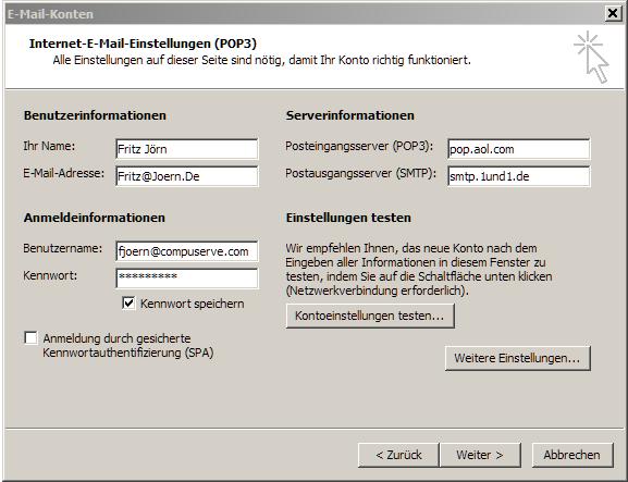 blog a bissl: Compuserve-E-Mail-Abruf 2019