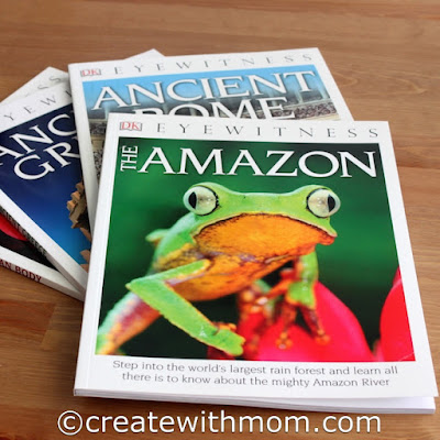 Create With Mom: Win a set of Eyewitness Books