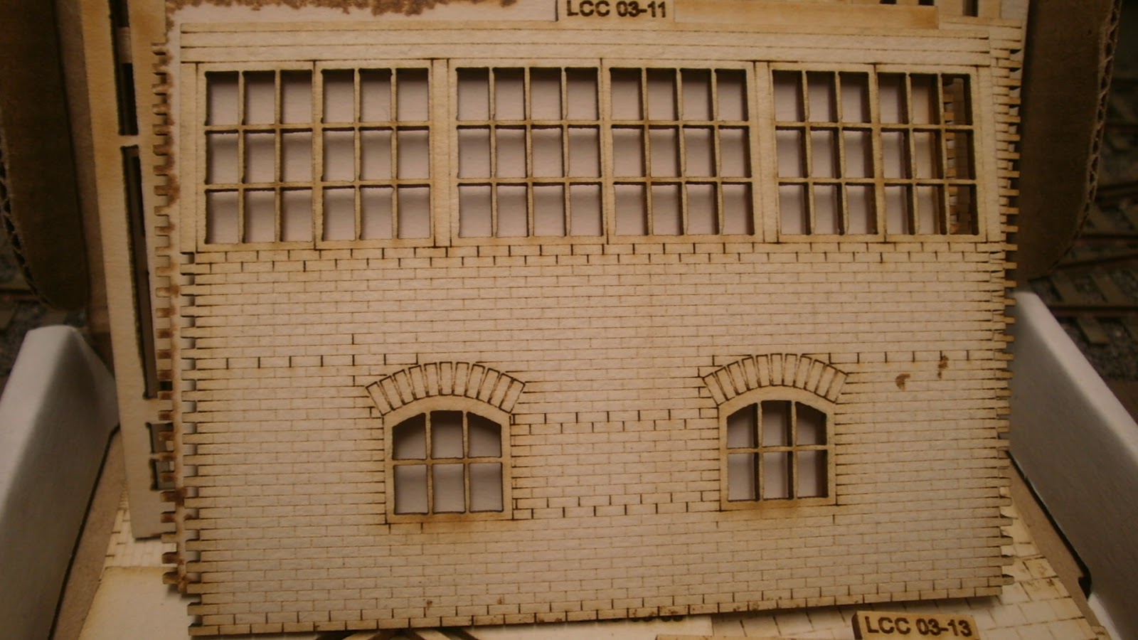 Dorset Railway Modelling: 4mm Scale LCUT Creative Railway Buildings.