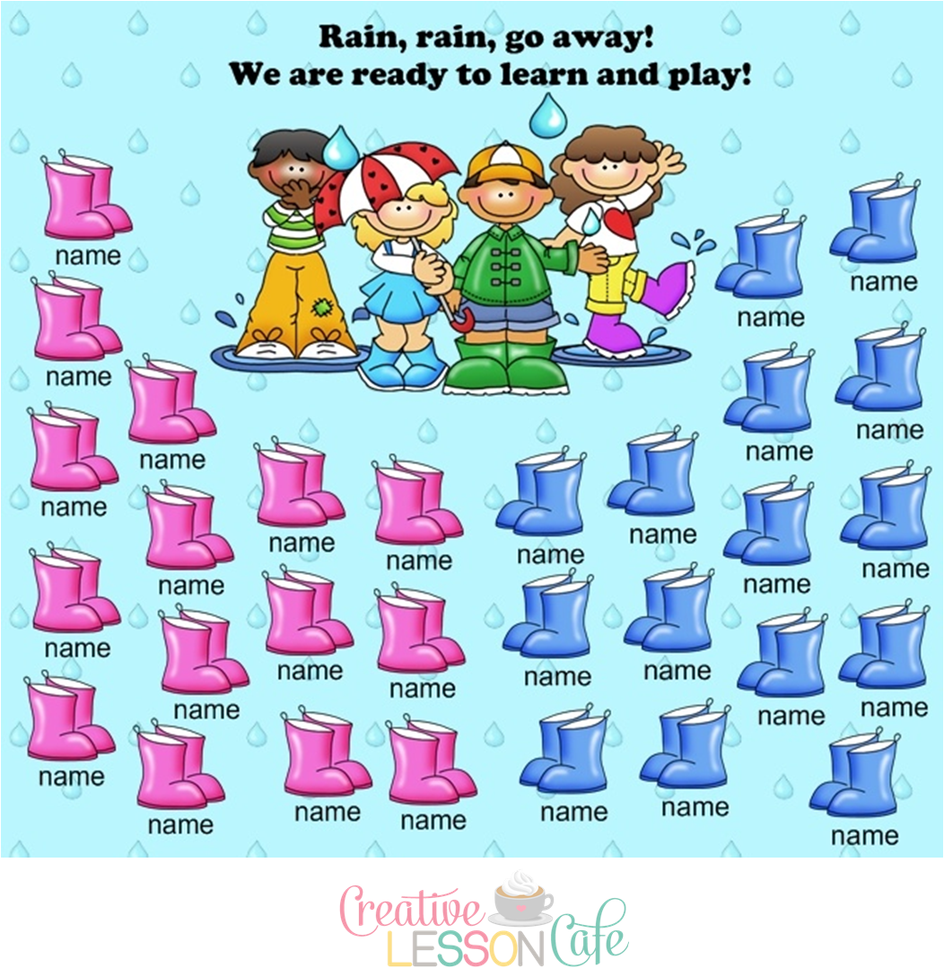 Creative Lesson Cafe: April Showers Freebies