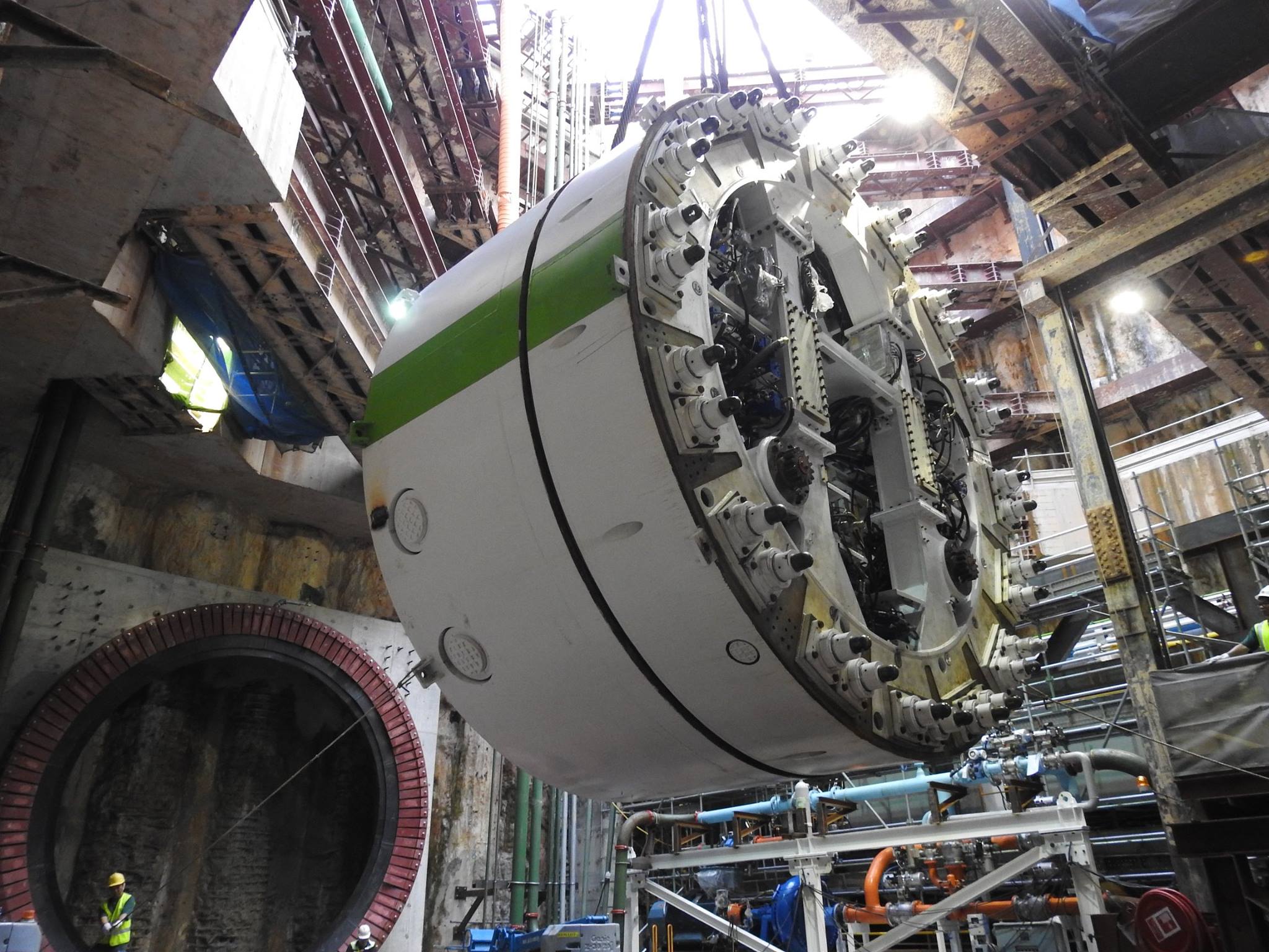 Thomson Line Construction: May Tunnel Progress