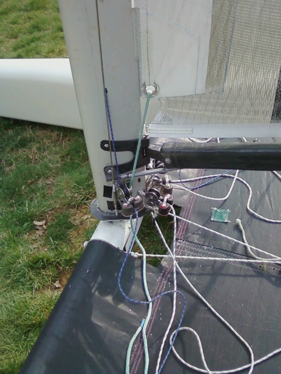 LesBurn1: New boom and mast rotation control.