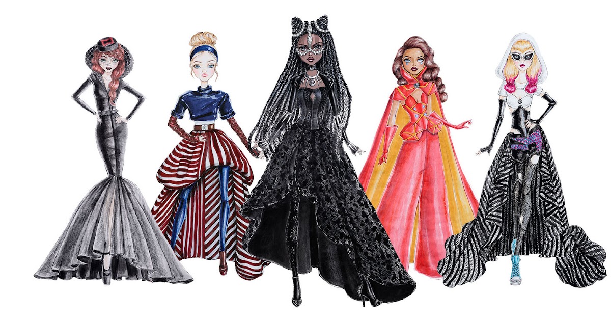 Jamie's Toy Blog: Marvel Fan Girl dolls