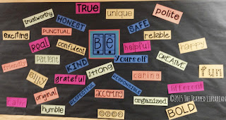 Classroom Freebies Too: Be Yourself Bulletin Board