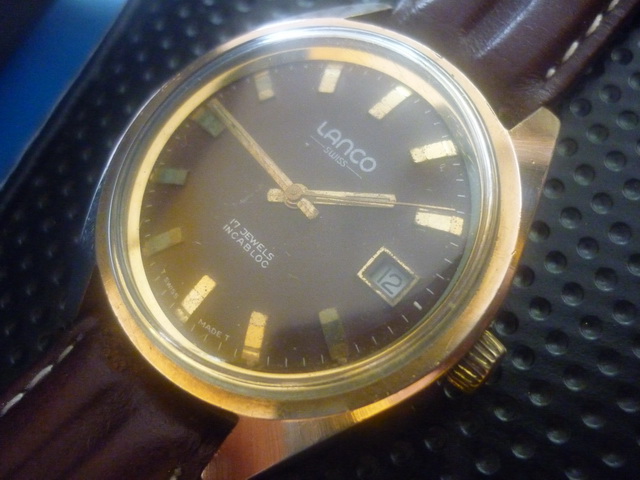 JAM OTAI. VINTAGE WATCHES: VINTAGE 70s LANCO....SOLD