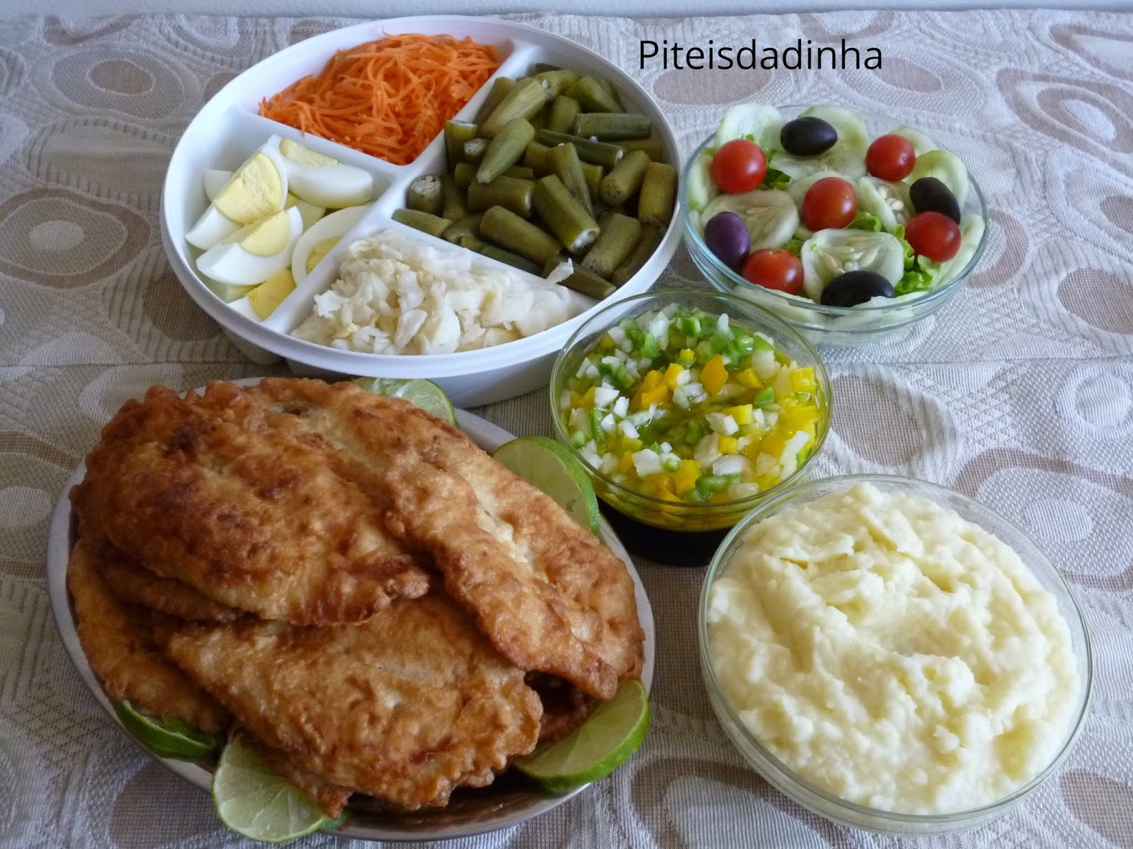 Piteisdadinha: FILÉS DE PESCADINHA empanados c/massa do chef Kazuo + 1 ...