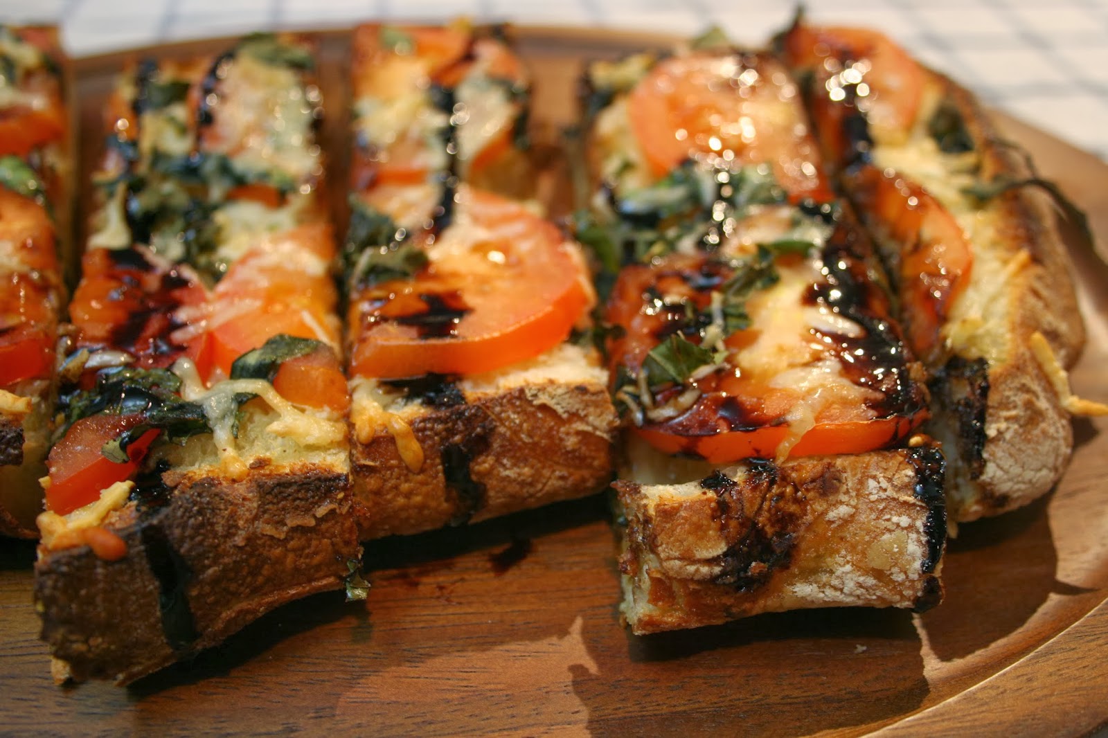 Just A Darling Life: Bruschetta Bread: Tomatoes, Basil, Parmesan ...